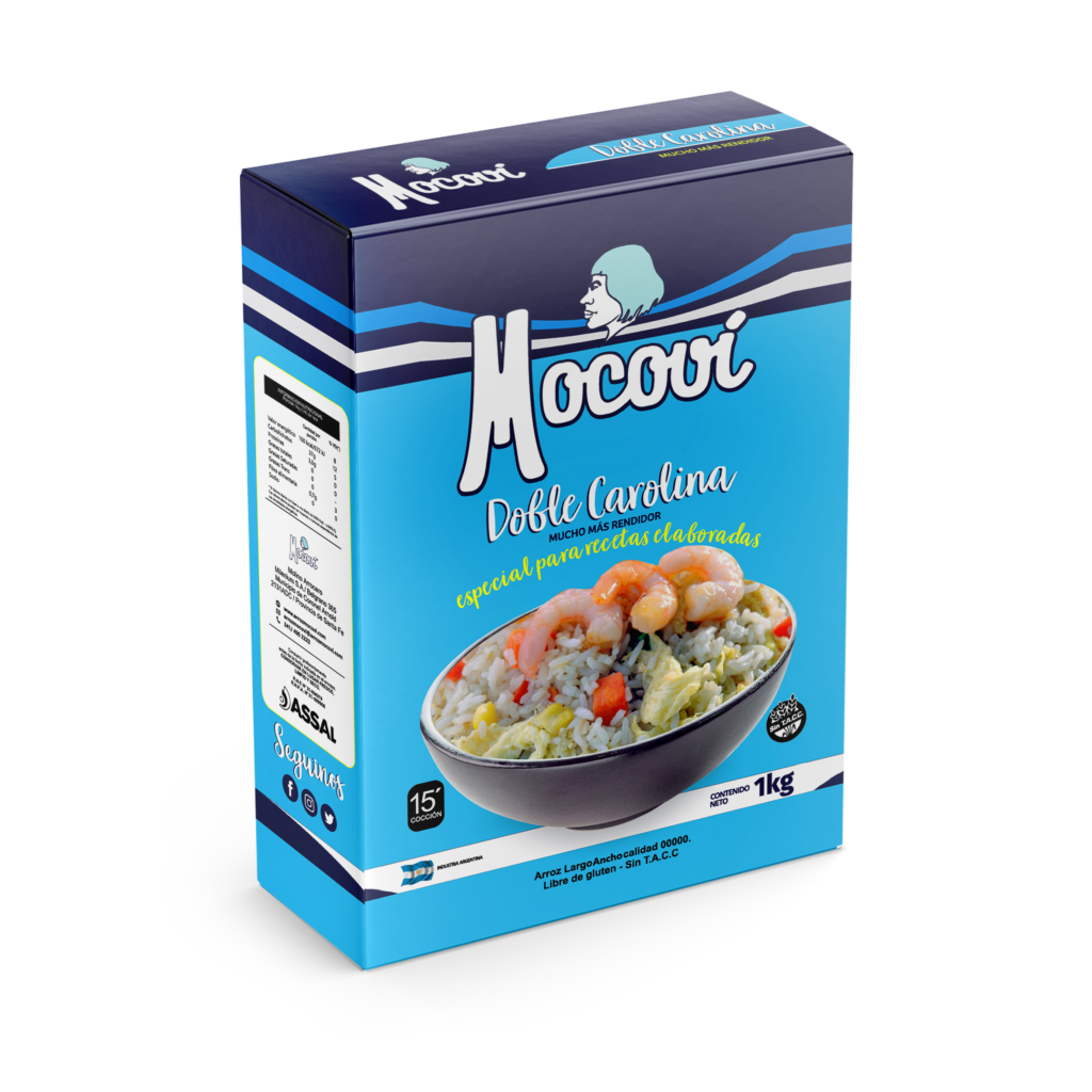 PACK ARROZ MOCOVI DOBLE CAROLINA 10x1KG - Arroz Mocoví
